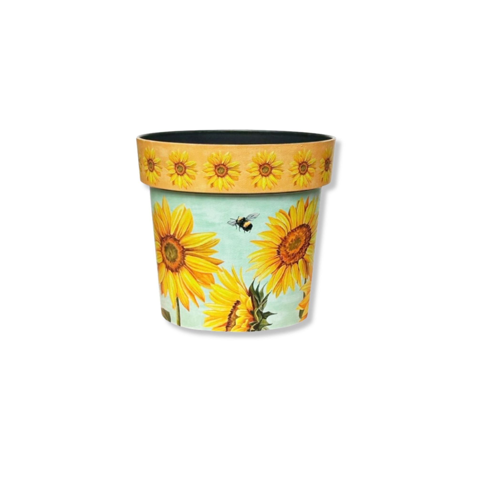 Zest 8.5" Sunflower Planter | Indian Creek Nursery and Garden Center
