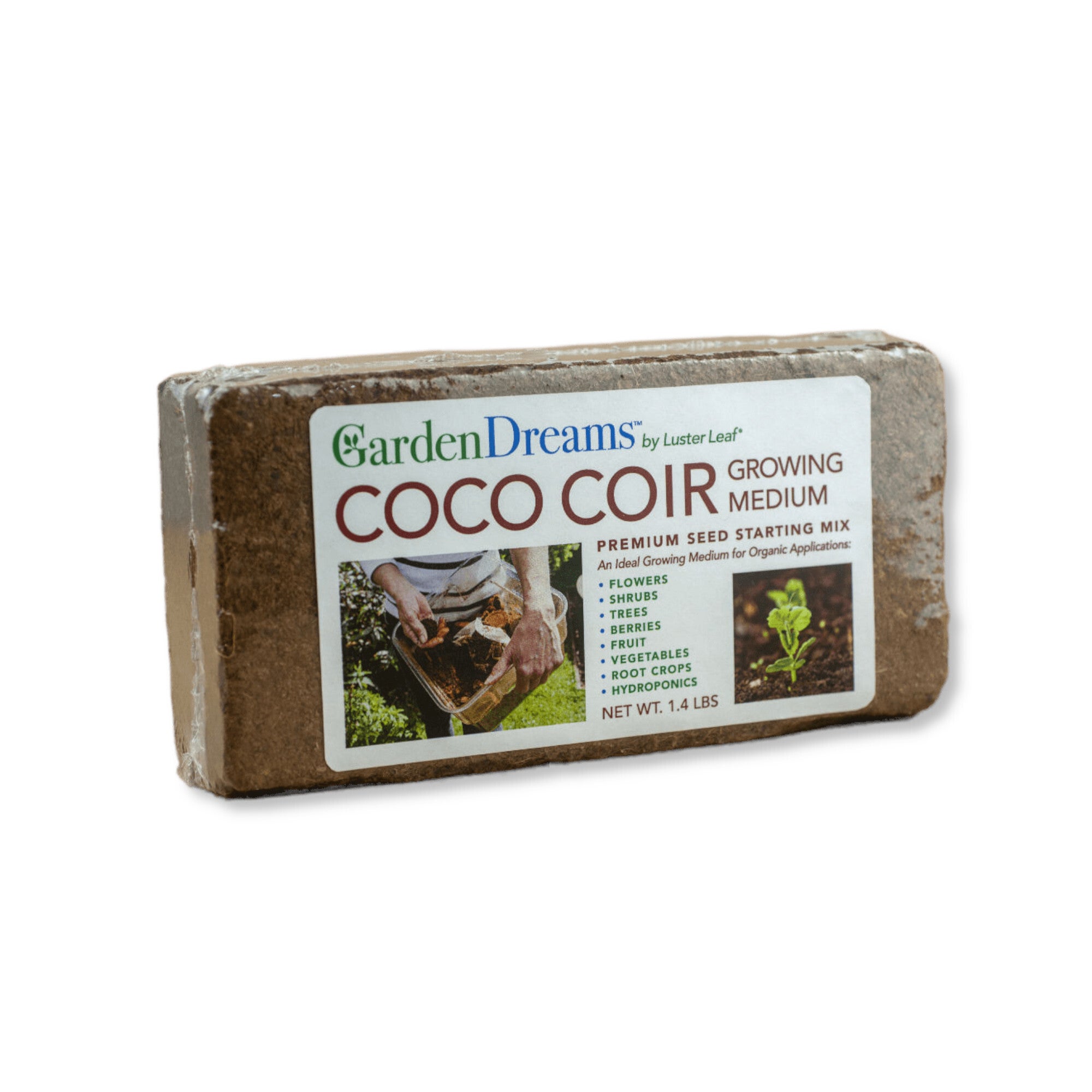 Garden Dreams Coco Coir Soil Amendment Brick | Indian Creek Nursery and ...