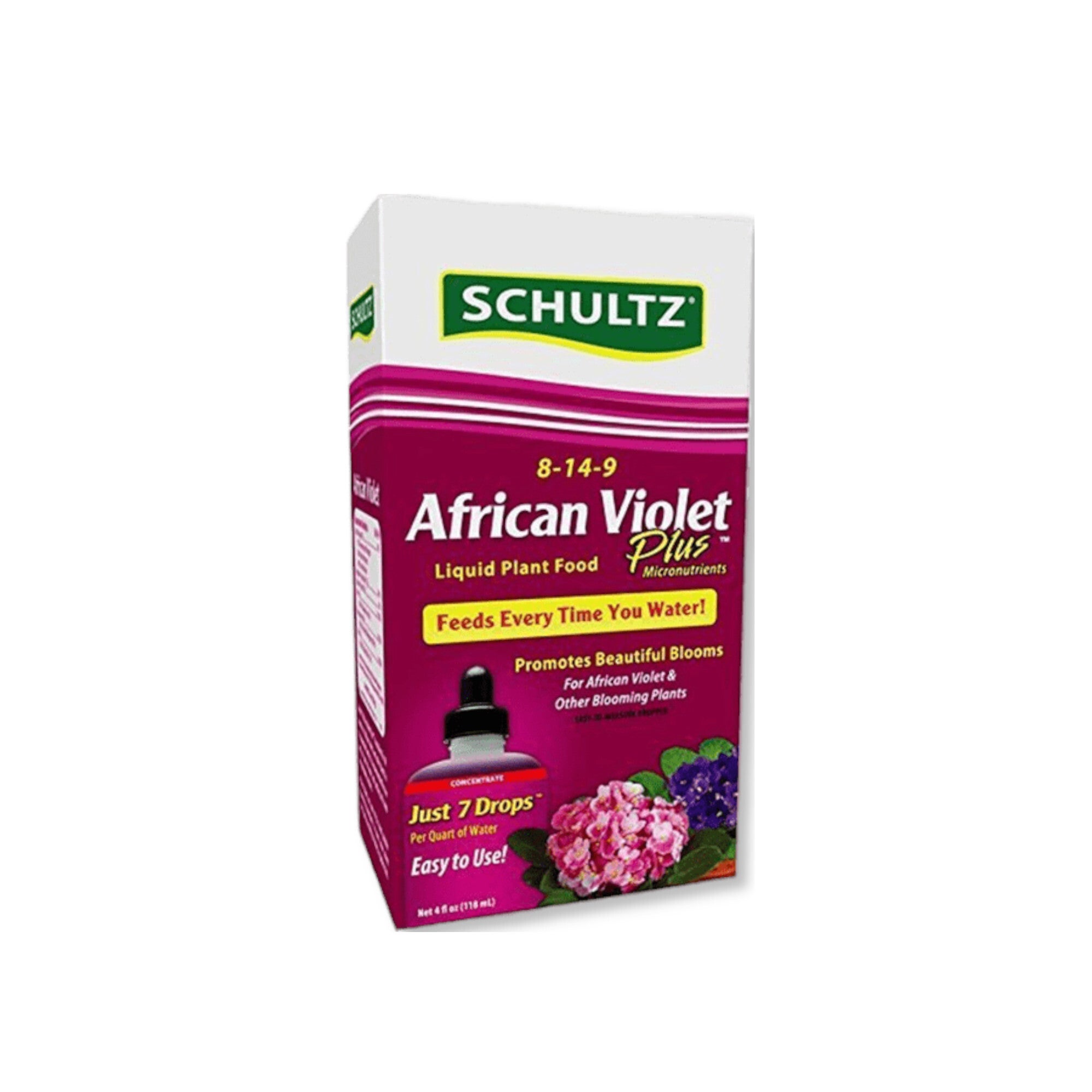 Schultz African Violet Plus Liquid Plant Food (8-14-9) | Indian Creek ...