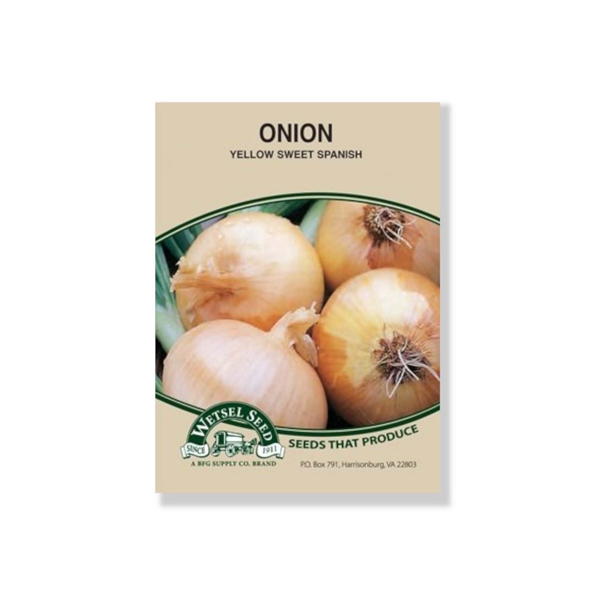 Onion Yellow Sweet Spanish (Wetsel) | Indian Creek Nursery and Garden ...